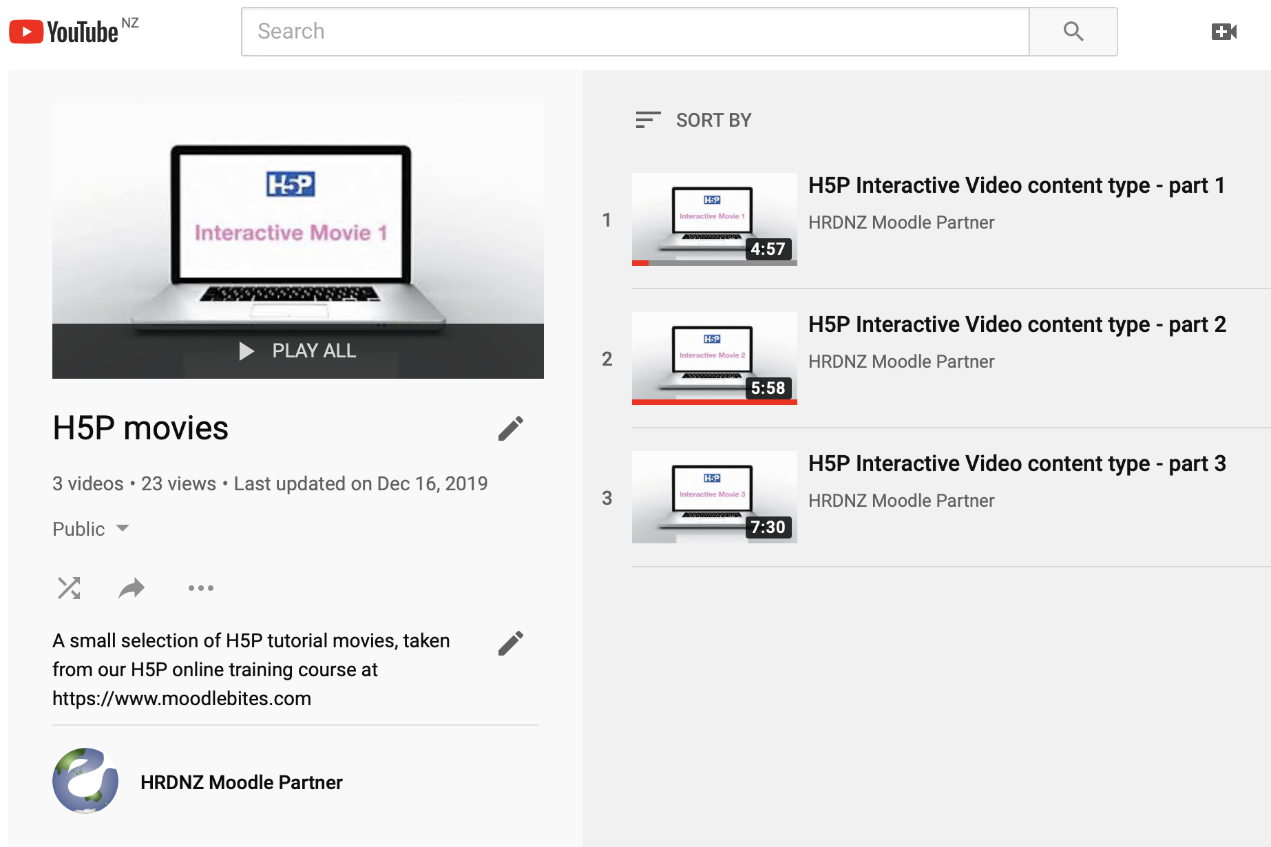 H5P Interactive Video - free tutorial movies | H5P